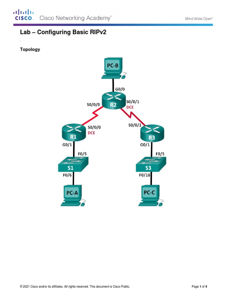 Lab - Configuring Basic EIGRP | PDF | Router (Computing) | Routing
