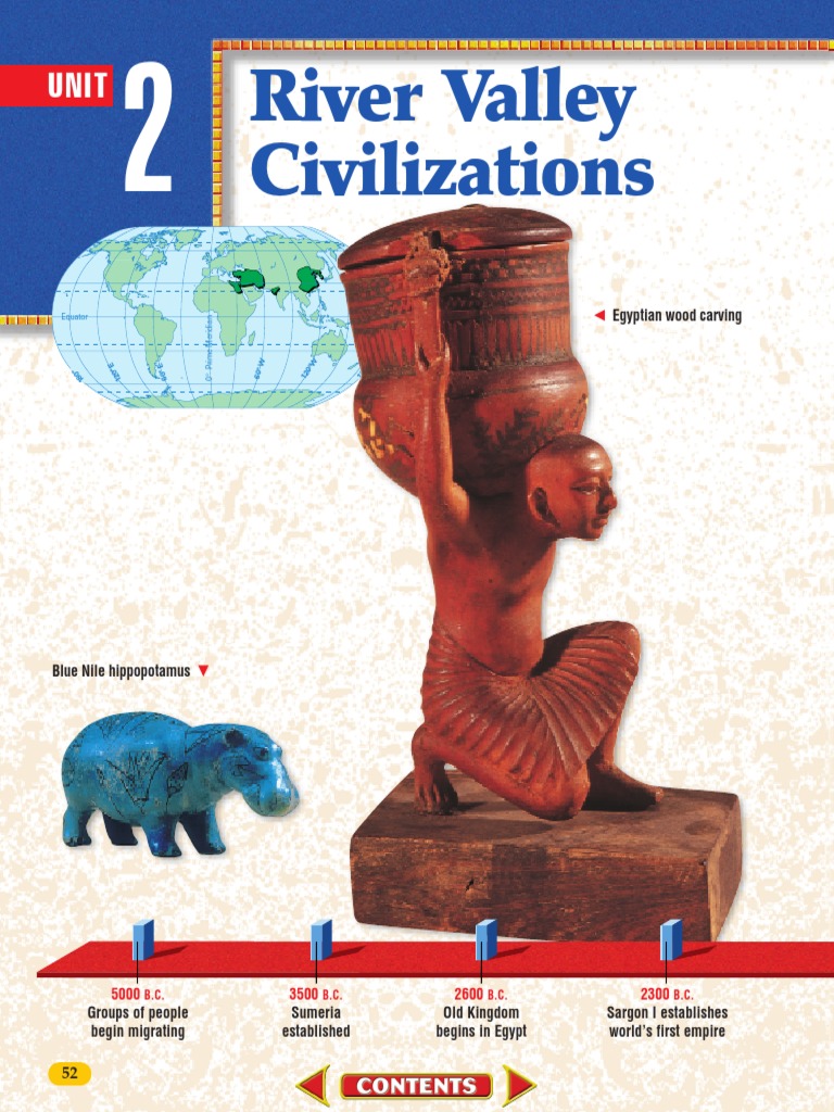 Comparing the Origins and Development of River Valley Civilizations in ...