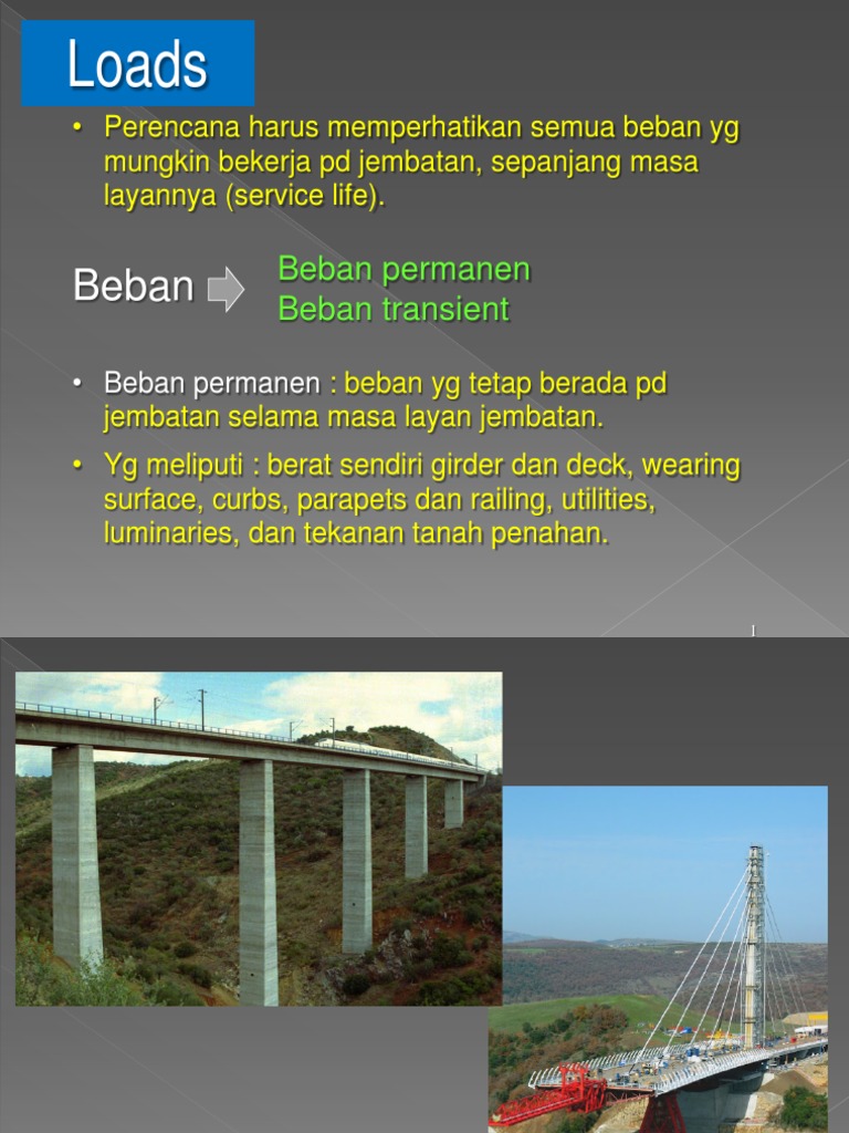 #05 Beban-Beban Pada Jembatan | PDF