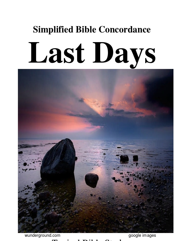 Last Days Topical Bible Study Download Free Pdf Gospel Of Matthew