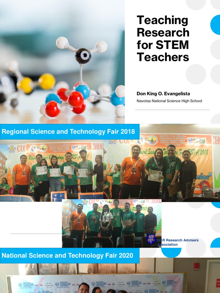 Teaching Research For STEM Teachers | PDF | Learning | Science