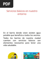 Servicios Básicos en la Comunidad | PDF