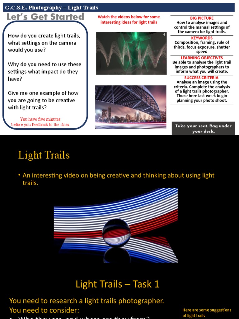 Photography - Lesson 5 | PDF | Camera | Composition (Visual Arts)