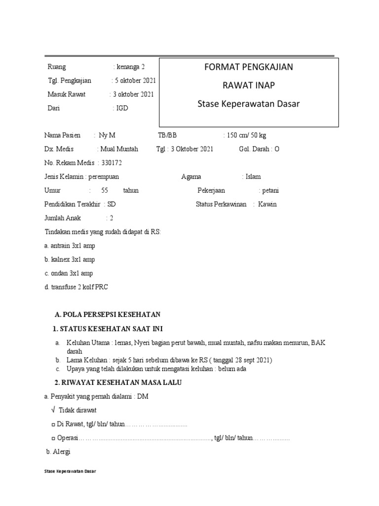ASKEP 3 (Mual Muntah) | PDF
