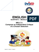 Grade 10 - Quarter 3 - Module 7 | PDF | Gender Studies | Feminism