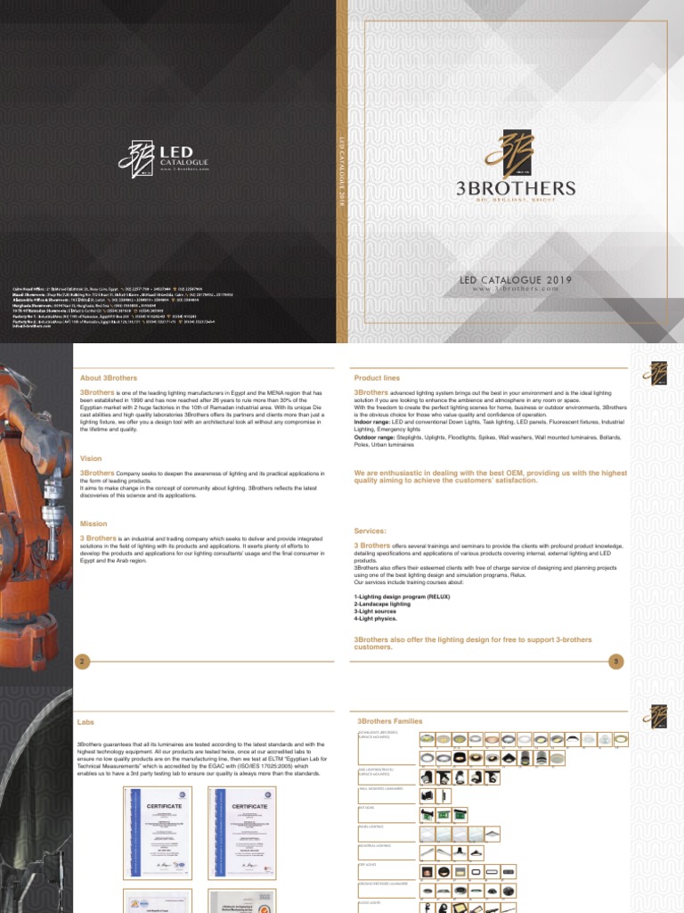 LED Catalogue2019 WEB | PDF | Lighting | Light