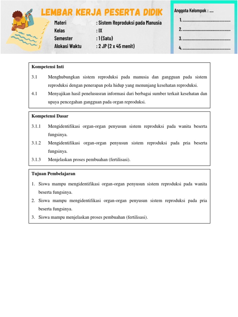 K2. LKPD Materi Pertemuan 1 | PDF