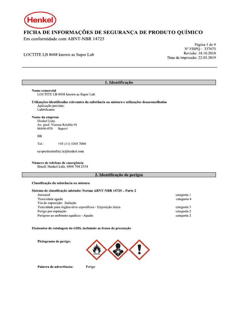Loctite LB 8608 | PDF