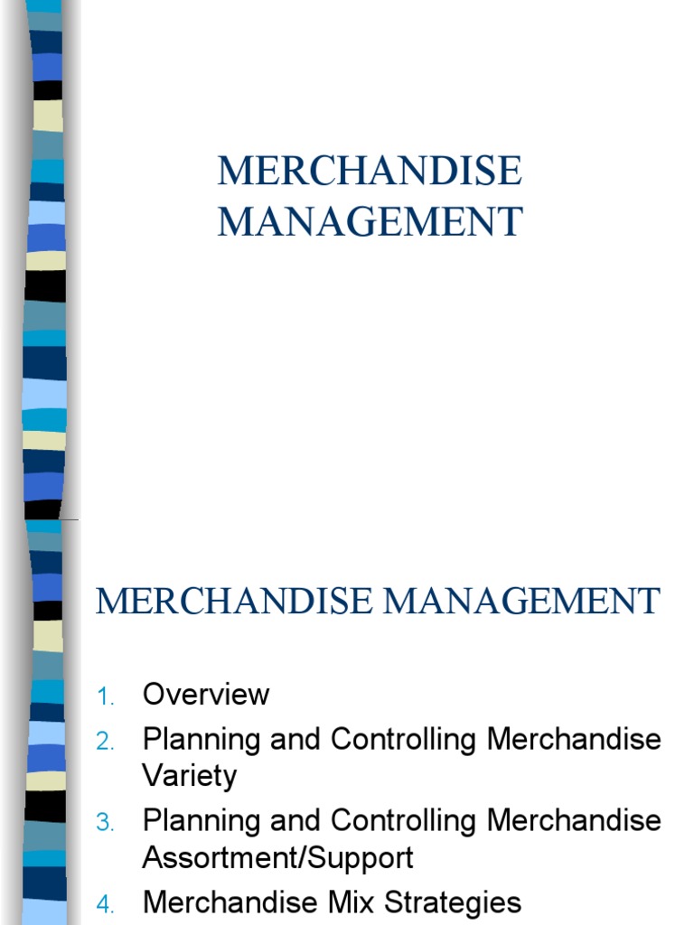08 MerchandiseManagement | PDF | Merchandising | Retail