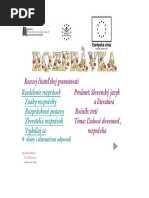 SJL Výstupná Písomka SJL 4. Ročník | PDF