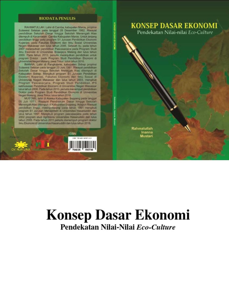 Buku Konsep Dasar Ekonomi | PDF