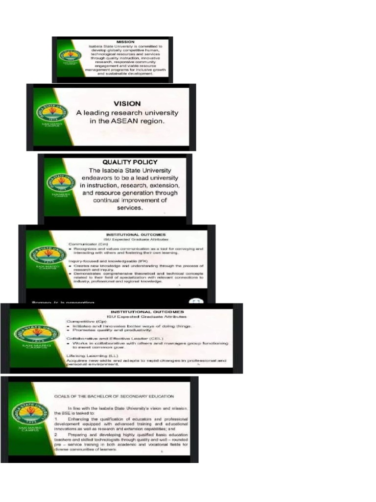 Isabela State University | PDF