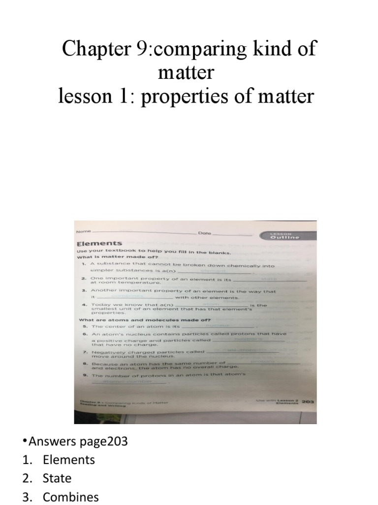 Work Book Chapter 9 Lesson 2 | PDF