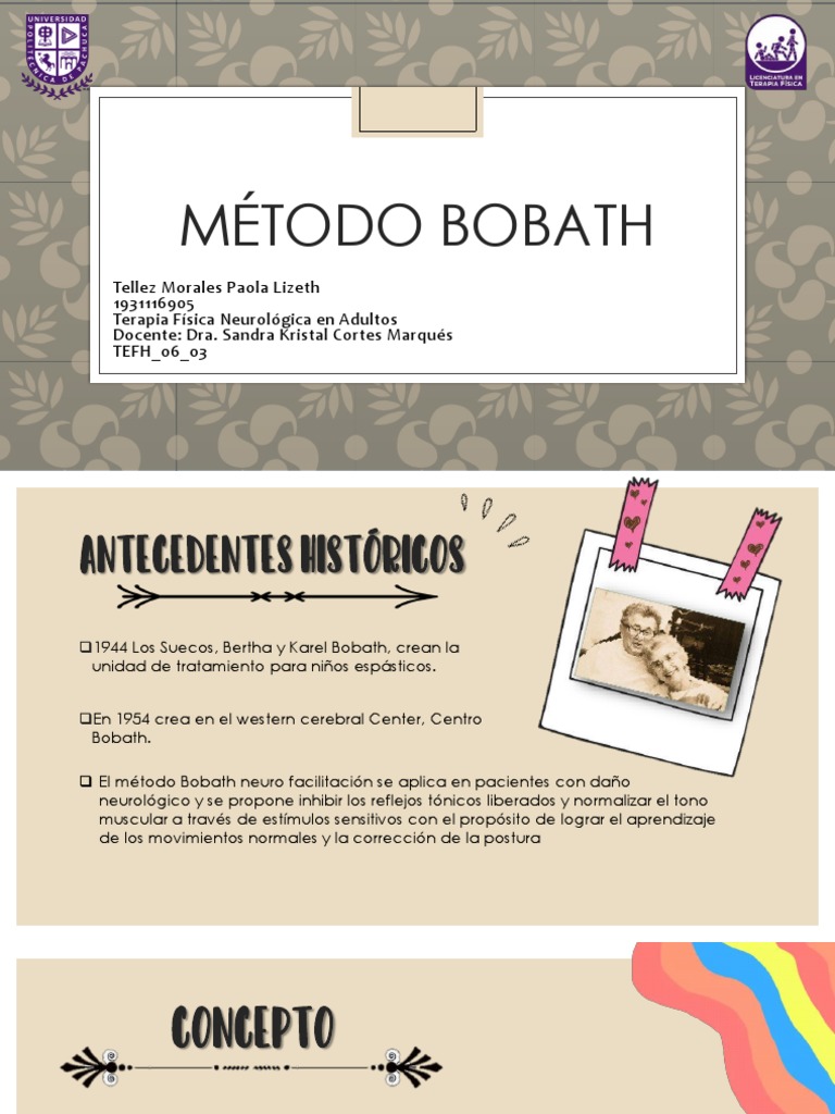 Método Bobath | PDF | Neurociencia | Medicina CLINICA