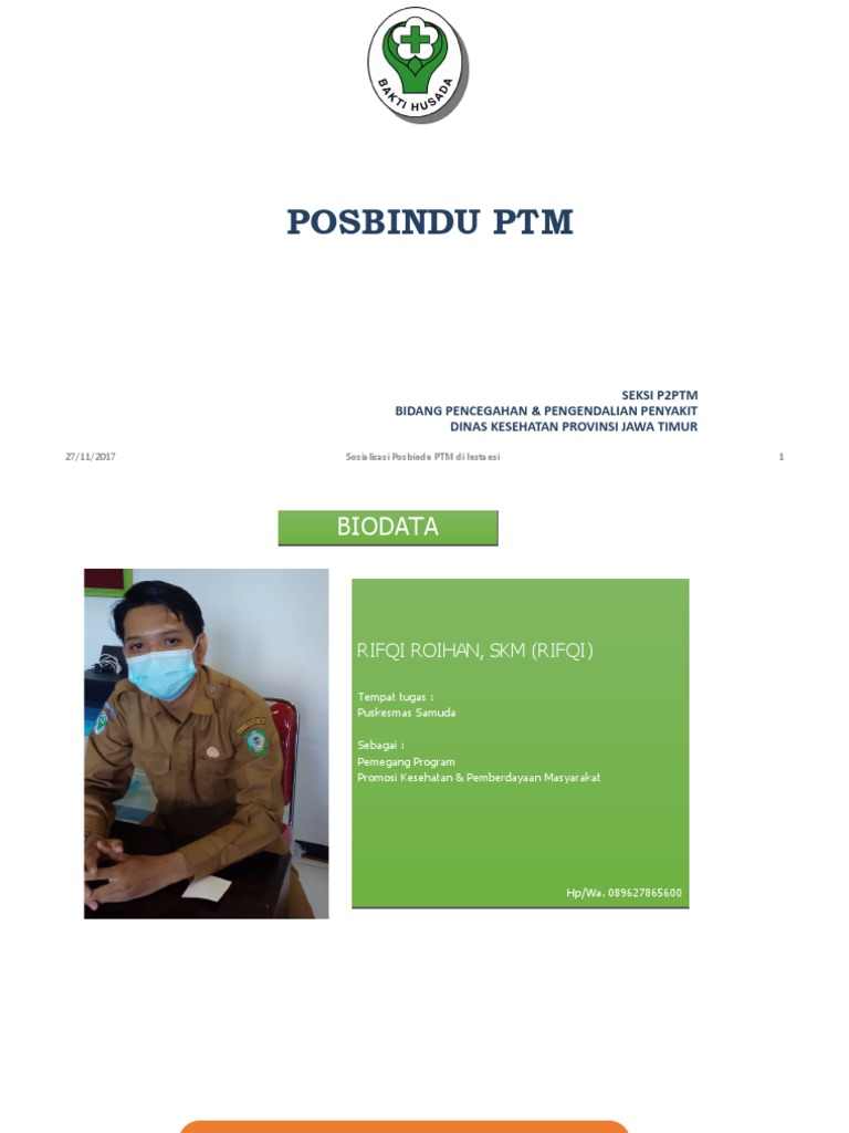 Posbindu PTM | PDF