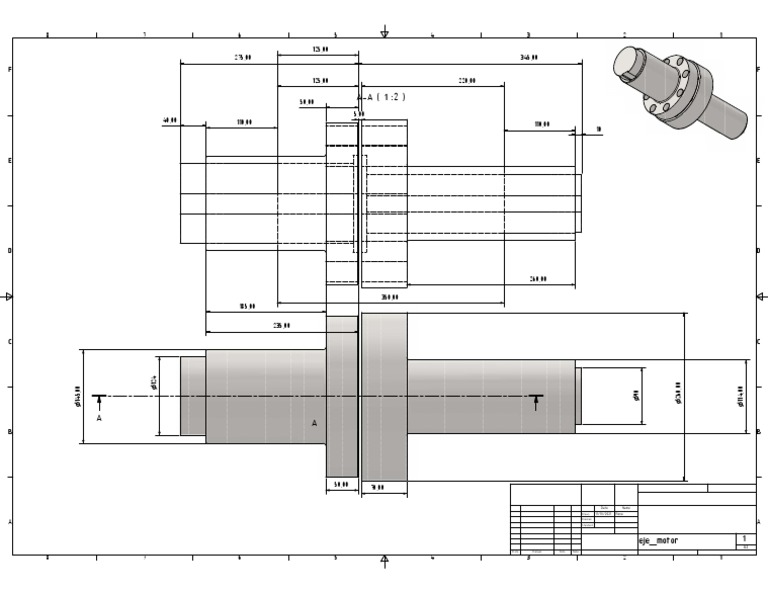 Acople Reductor Motor Turbina | PDF