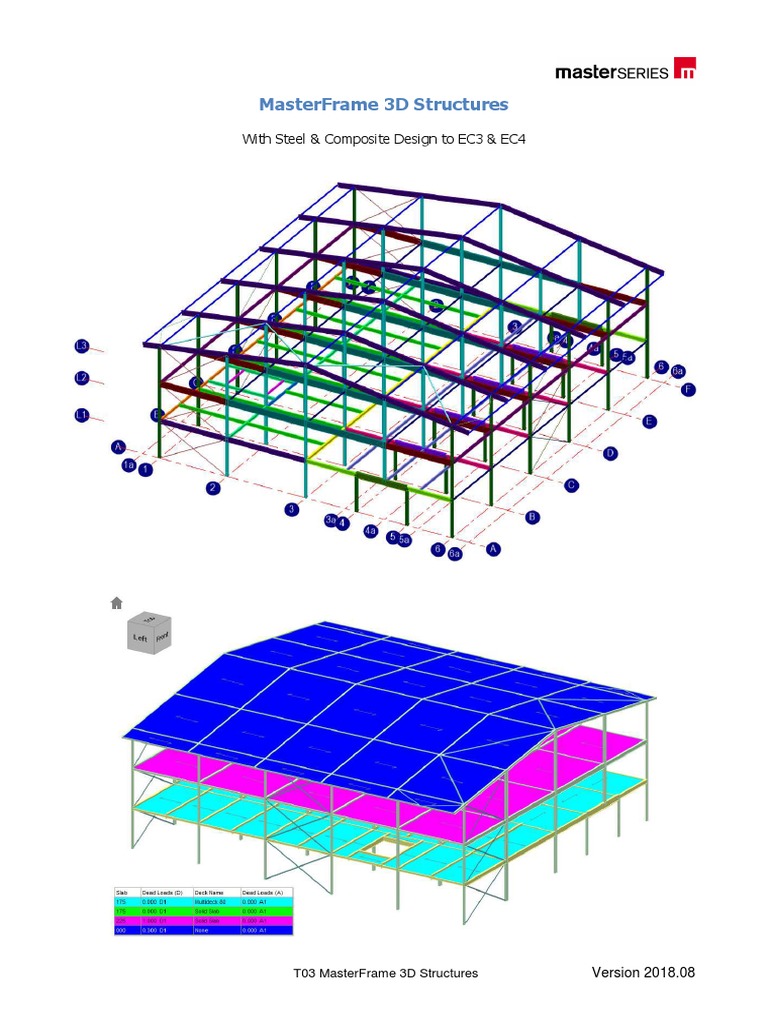 MasterFrame 3D Tutorial | PDF | Beam (Structure) | Composite Material