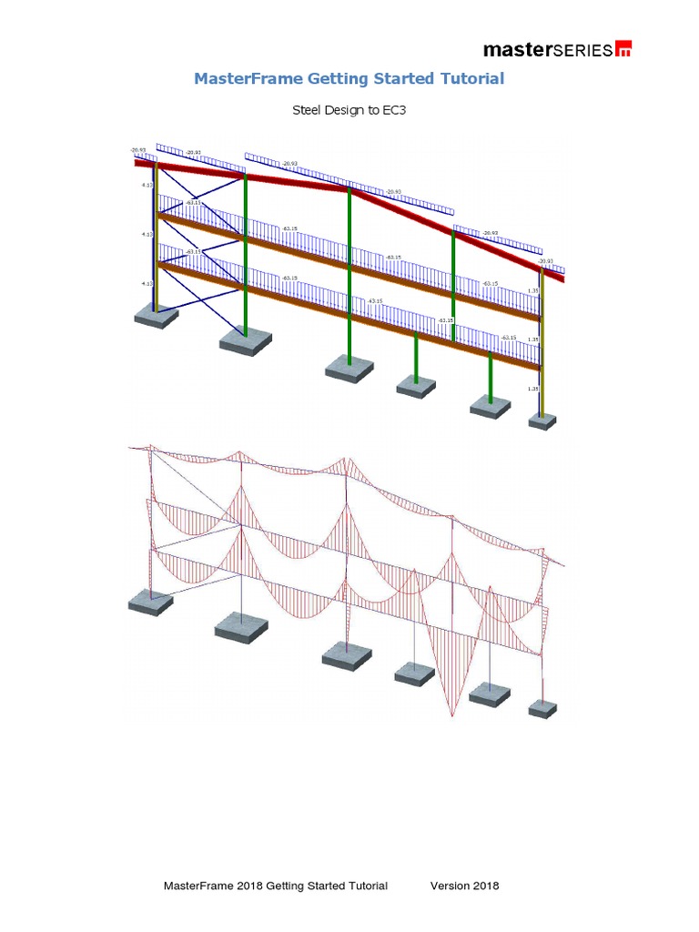 T01-1 MasterFrame Tutorial - The Basics | PDF | Computer File | Button ...