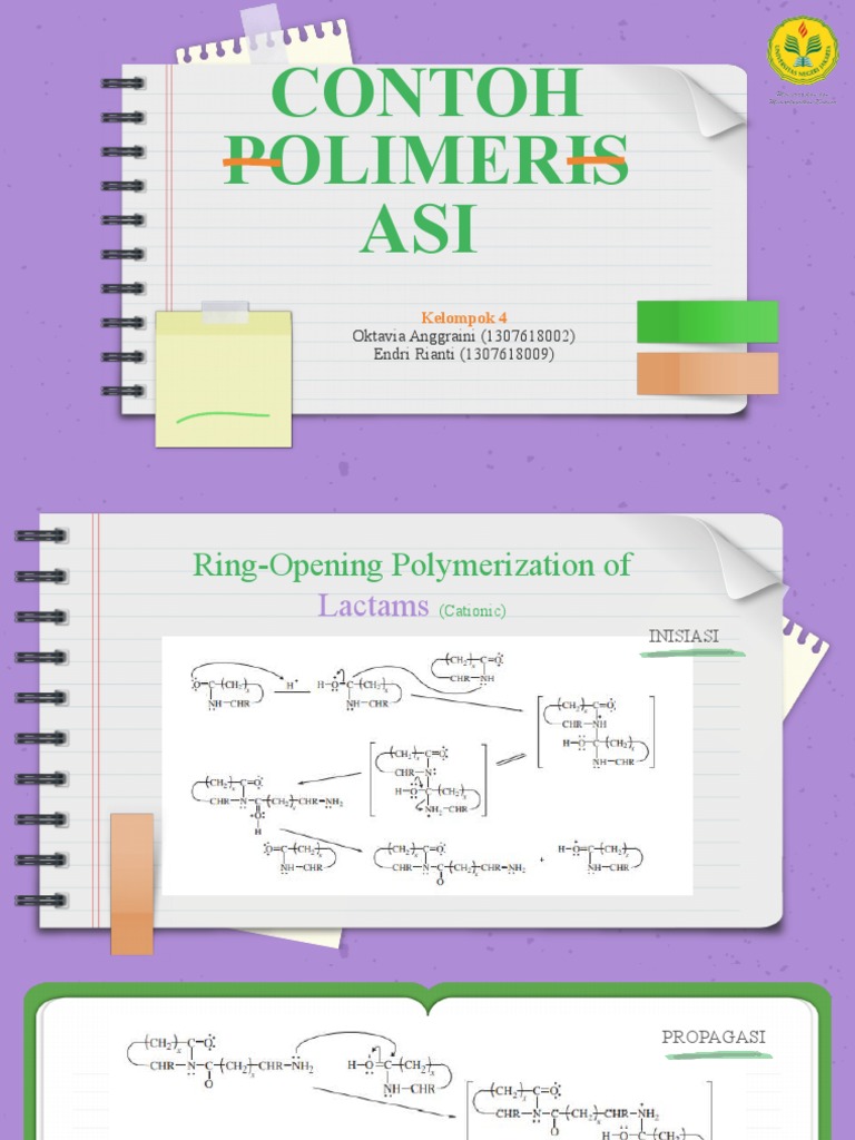 Kel.4 - Contoh Polimerisasi | PDF
