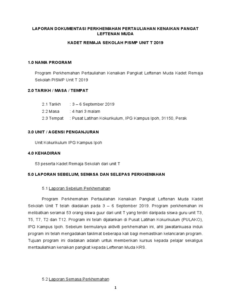 Laporan Dokumentasi Krs | PDF | Karier & Perkembangan | Sains & Matematika