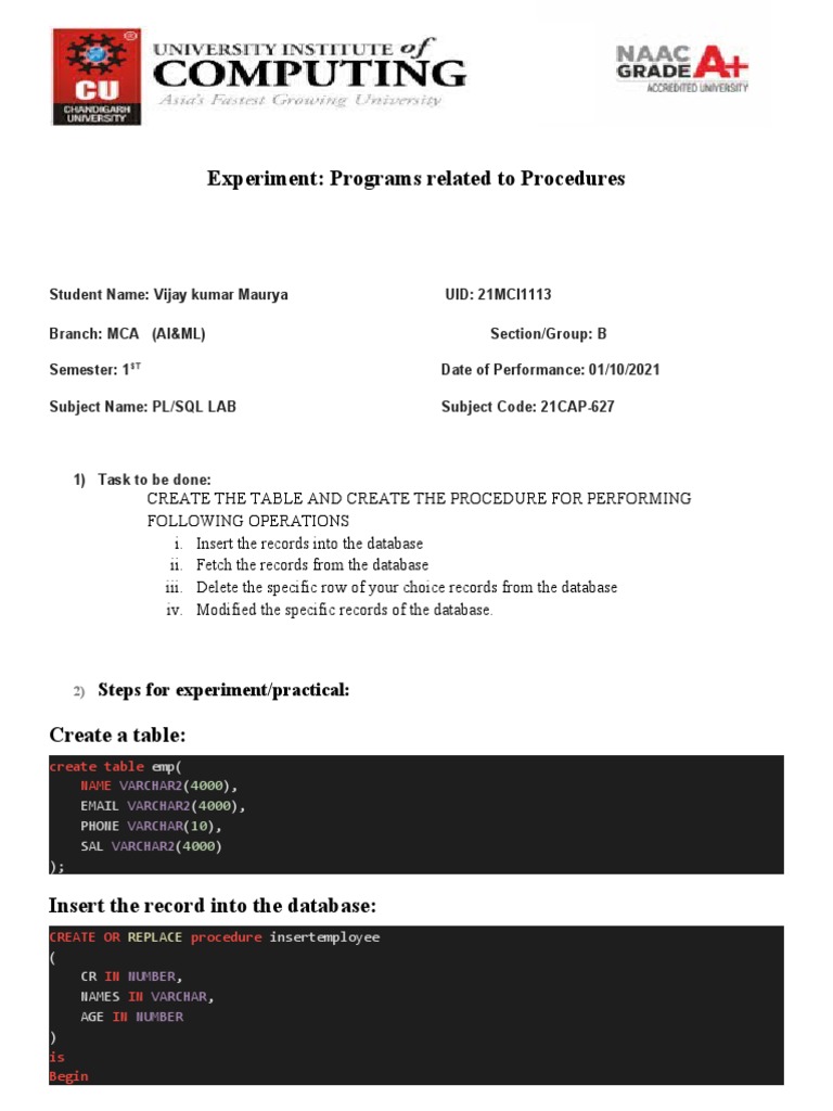 Sample Worksheet 4 | PDF | Databases | Information Retrieval