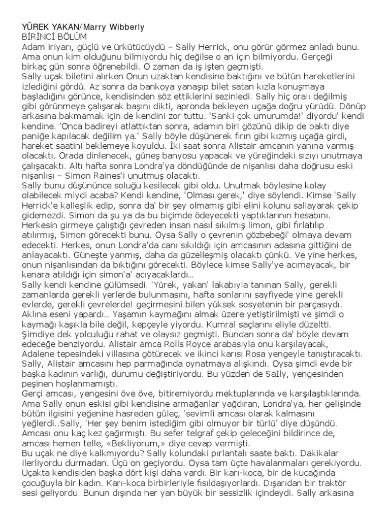 Marry Wibberly - Yurek Yakan | PDF