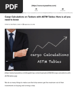 Astm Table 53 & 54 - (B) | PDF