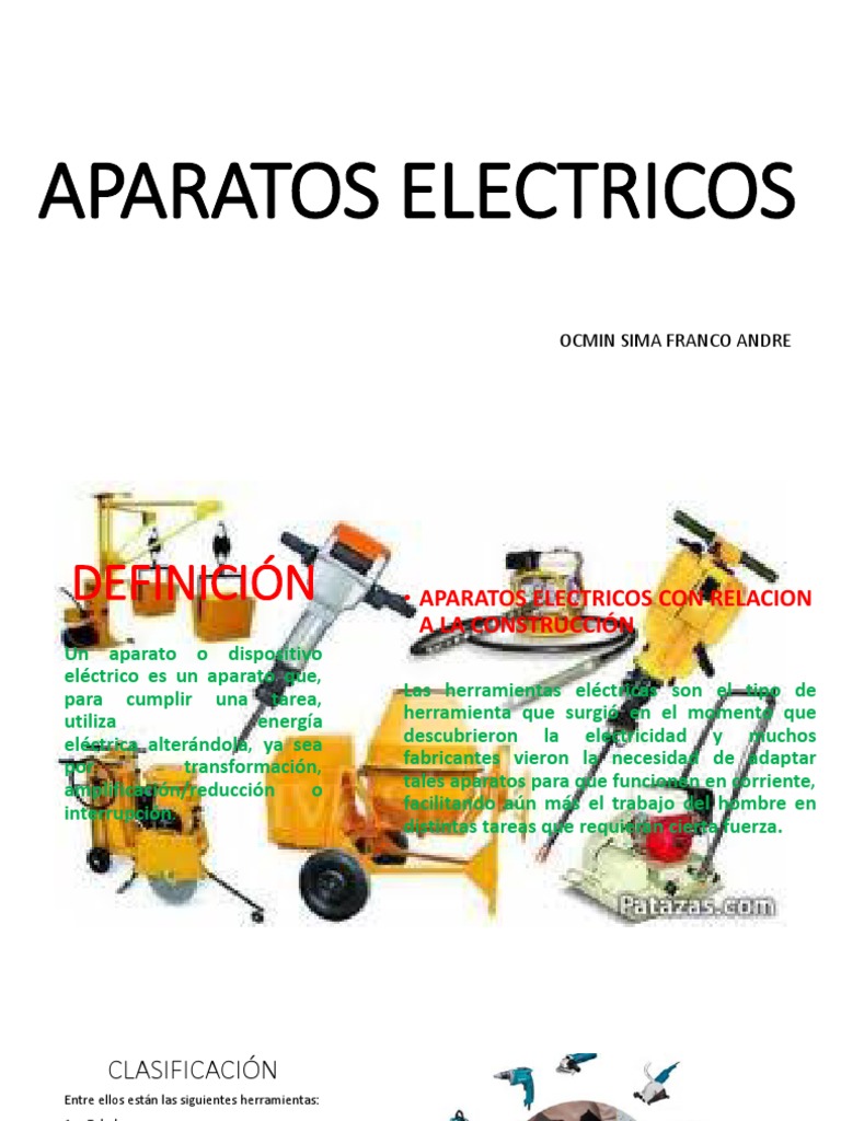 Aparatos Electricos | PDF