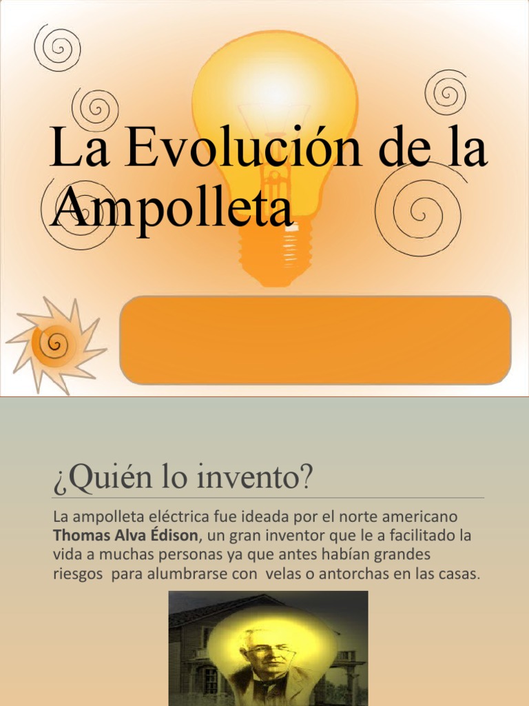 La Evolución de La Ampolleta Final | PDF