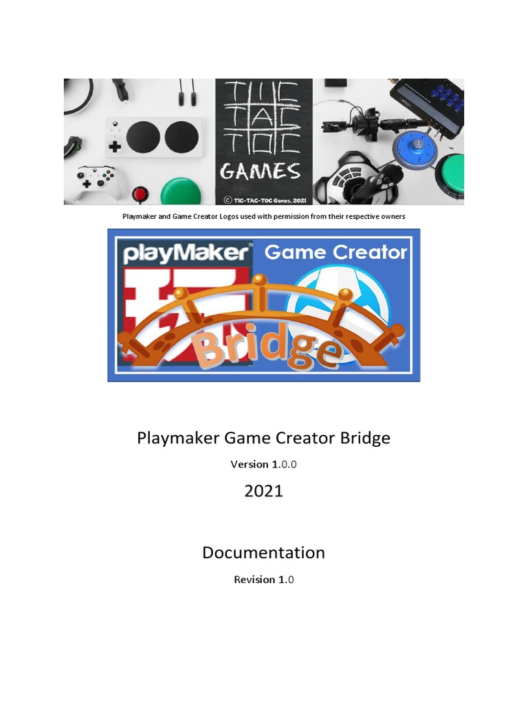 Playmaker Game Creator Bridge Documentation | PDF | Array Data Type ...