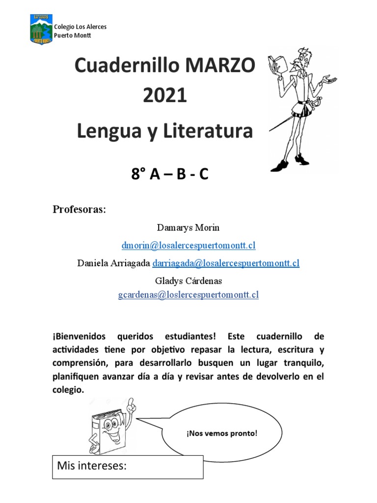 Cuadernillo Marzo 8 | PDF | Ciencias sociales | Ficción general