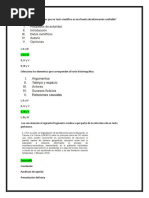 Examen Modulo 13 Argumentación | PDF | Ensayos | Hipótesis