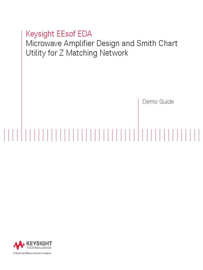 Microwave Amplifier Design and Smith Chart Utility For Z Matching ...
