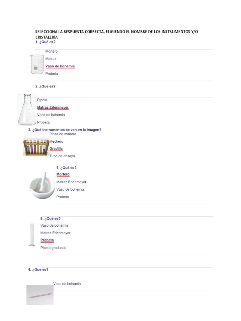 Instrumentos de Laboratorio 1 | PDF