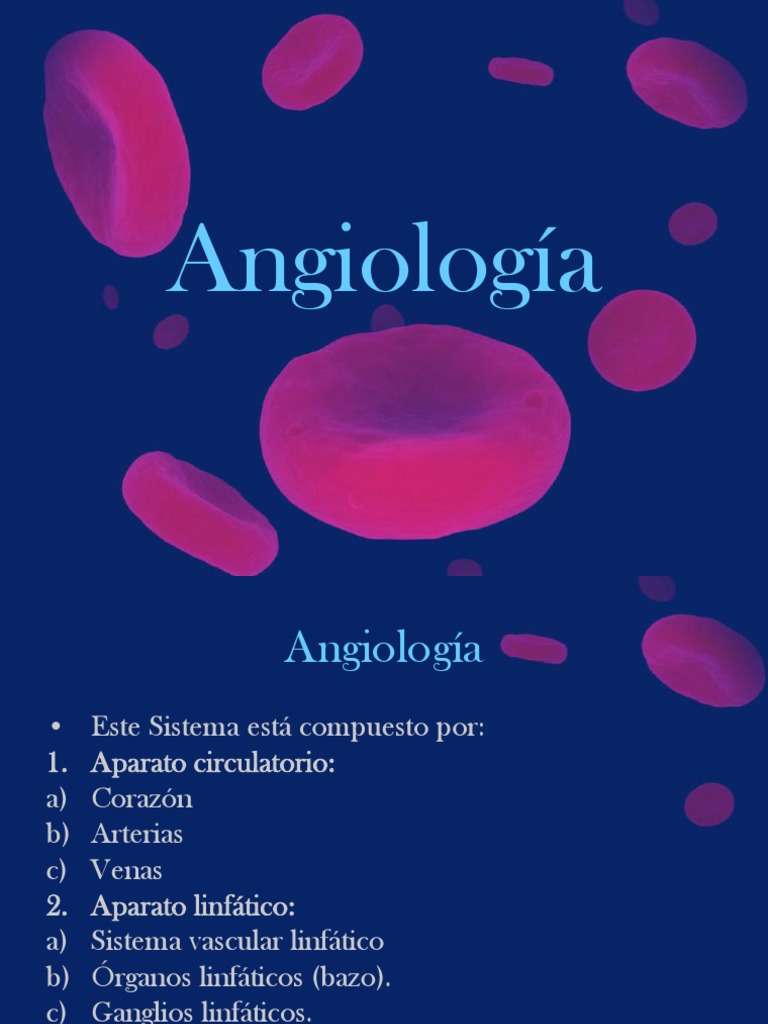 Angiologia 2021 | PDF | Corazón | Sistema linfático