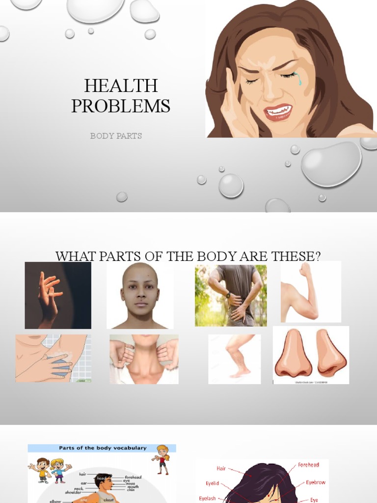 Health Problems and Body Parts | PDF | Diseases And Disorders | Medicine