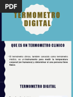 Tipos de Termómetros | PDF
