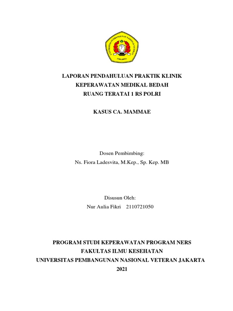 LP KMB Ca Mammae | PDF | Sains & Matematika
