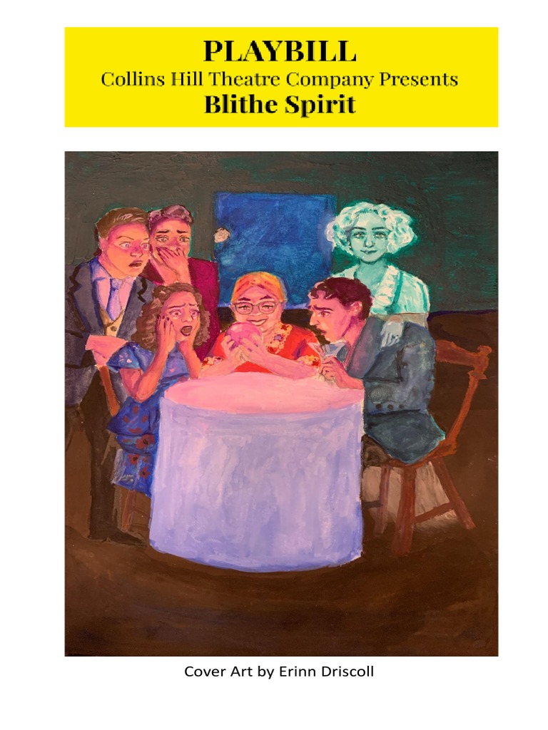 Blithe Spirit Playbill 2021 | PDF | Theatre | Performing Arts