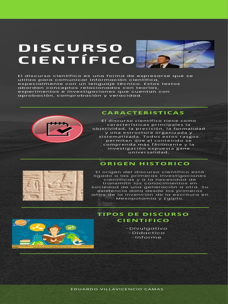 Infogrfia Discurso Cientifico | PDF