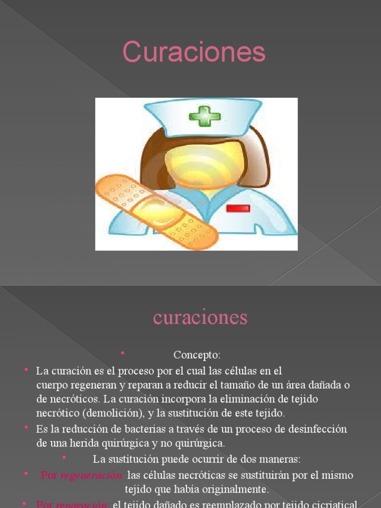 Guía Completa sobre Curaciones Médicas | PDF | Herida | Curación