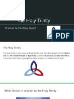 Examining the Trinity Doctrine | PDF | Trinity | God The Father