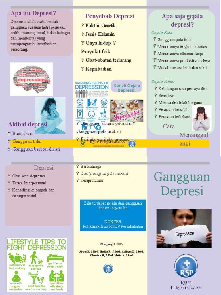 Leaflet Depresi | PDF