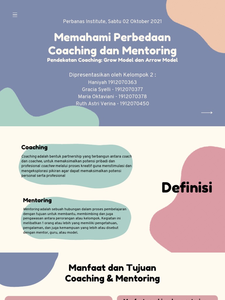 Coaching & Mentoring | PDF