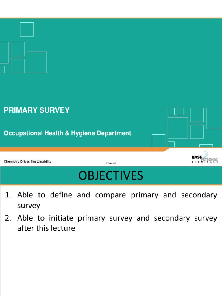 Primary N Secondary Survey | PDF | Major Trauma | Breathing