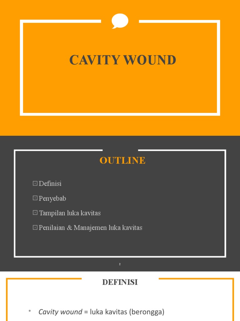 Cavity Wound | PDF