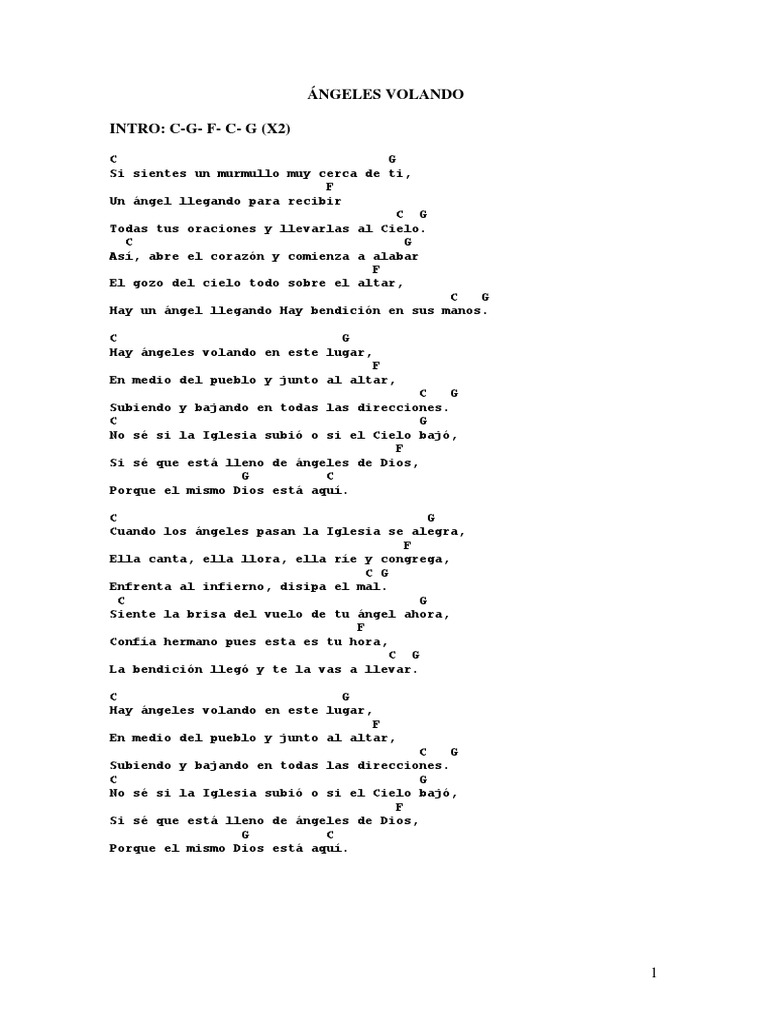 Ángeles Volando | PDF | Cristo (título) | Bendición
