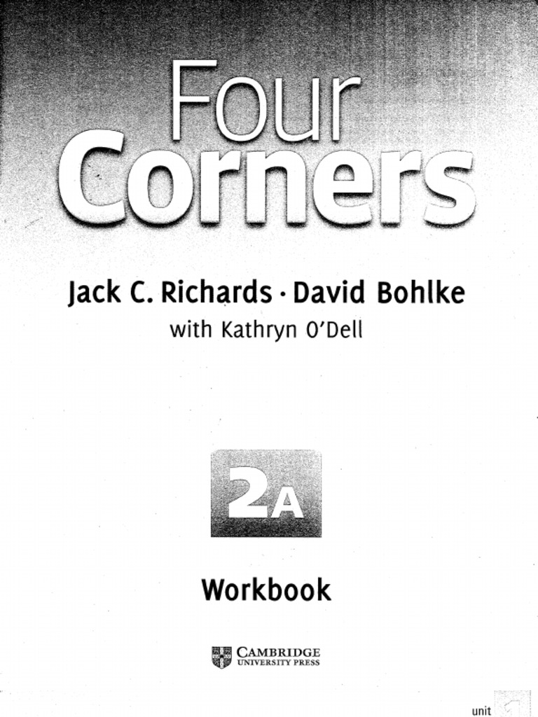 Unit 1-Four Corners Workbook 2a | PDF