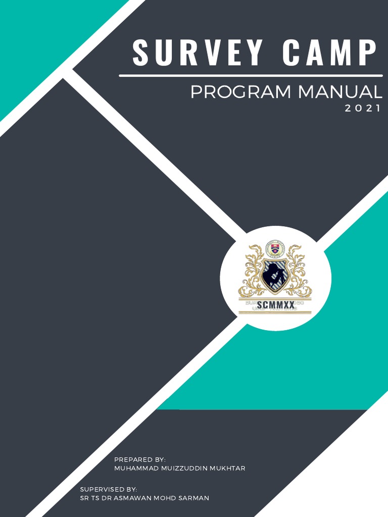 Survey Camp Program Manual | PDF | Surveying | Engineering