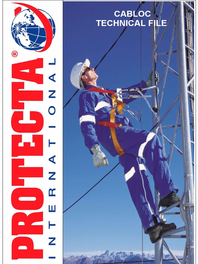 5.fall Arrest System (Cabloc) | PDF | Screw | Nut (Hardware)